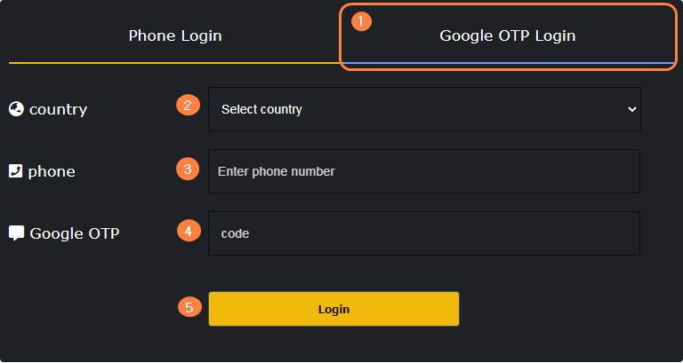 Use Google 2FA log-in for security. – COINRF Help Center